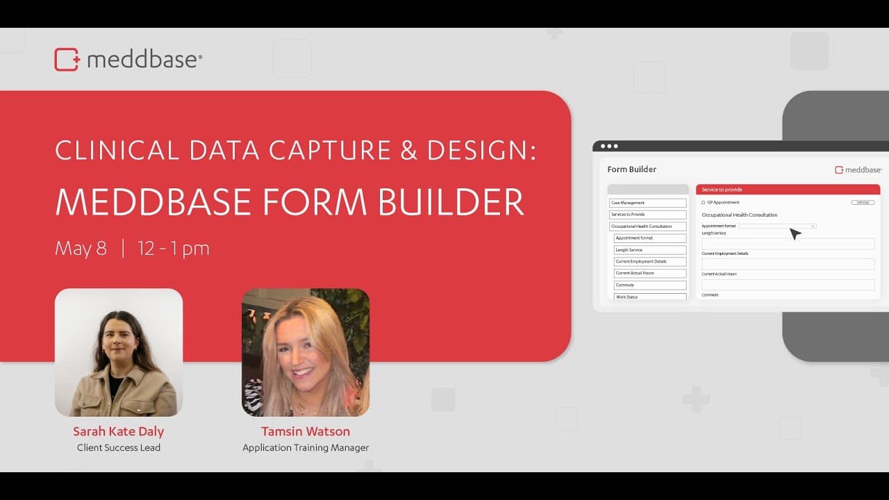 Clinical Data Capture & Design | Meddbase Form Builder - Meddbase