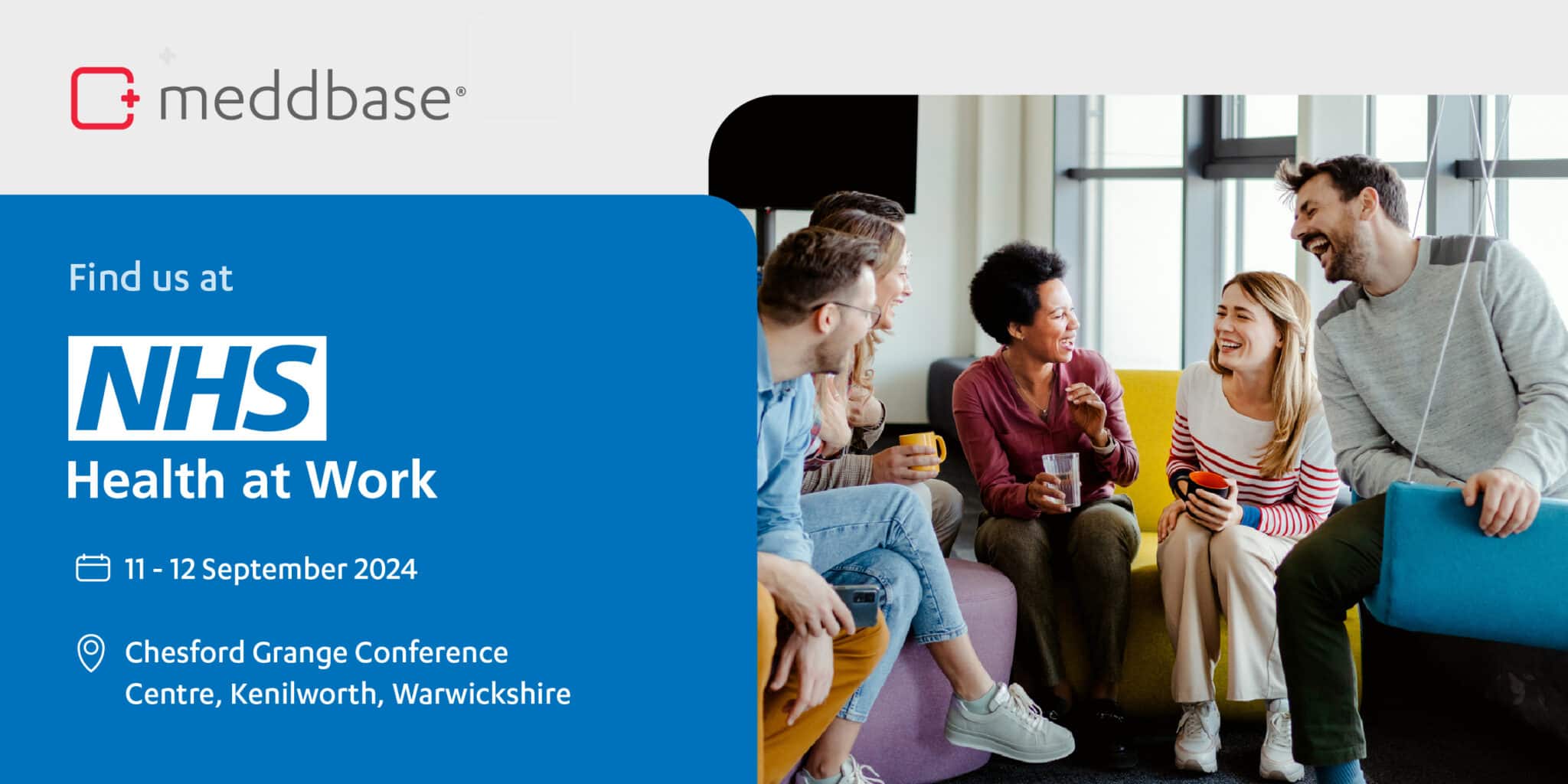 Connect with Meddbase at the NHS Health at Work Network Conference 2024 - Meddbase
